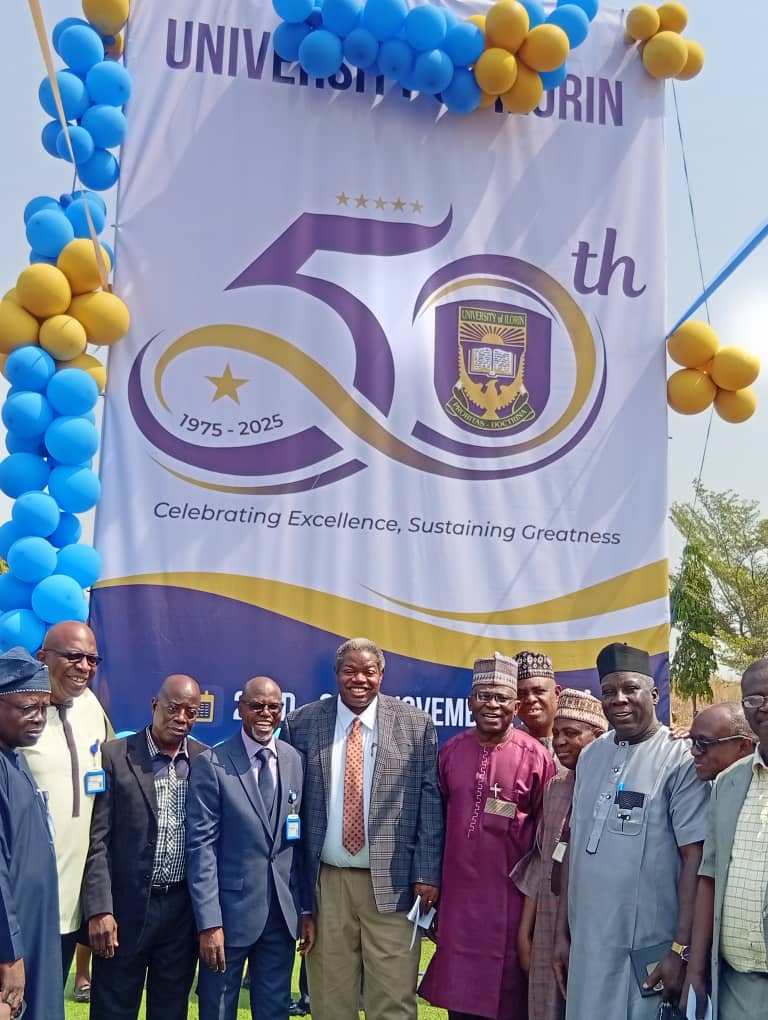 UNILORIN Unveils 50th Anniversary Logo – Choice Reporters